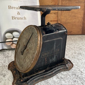 Kitchen Scale, Black Kitchen Scale, Vintage Kitchen Scale, Kitchen ...