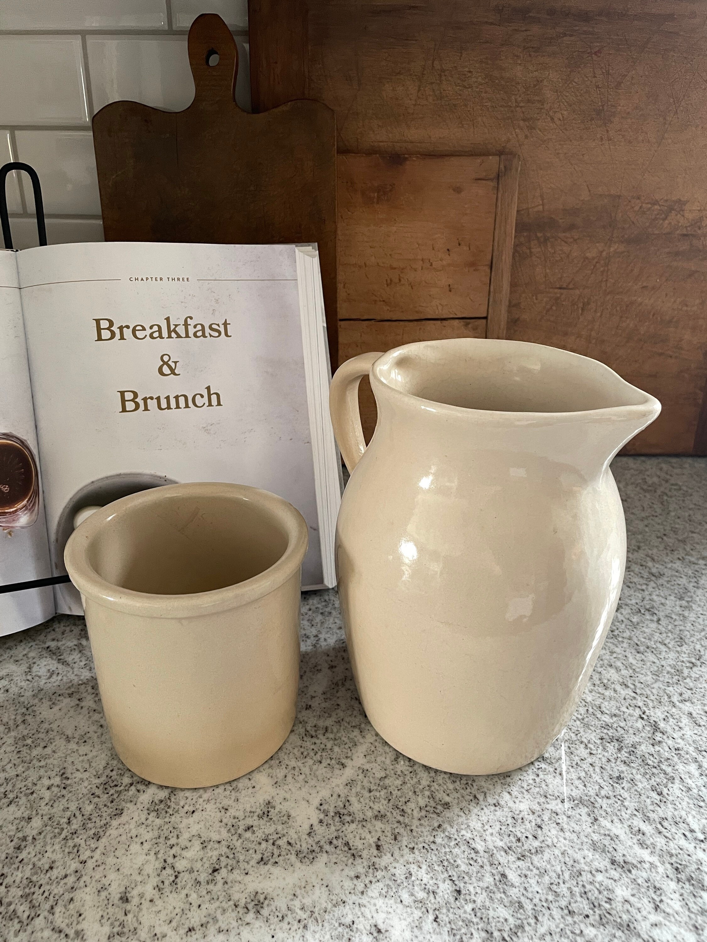 Roseville Pottery Stoneware Crock Stoneware Pitcher Utensil - Etsy