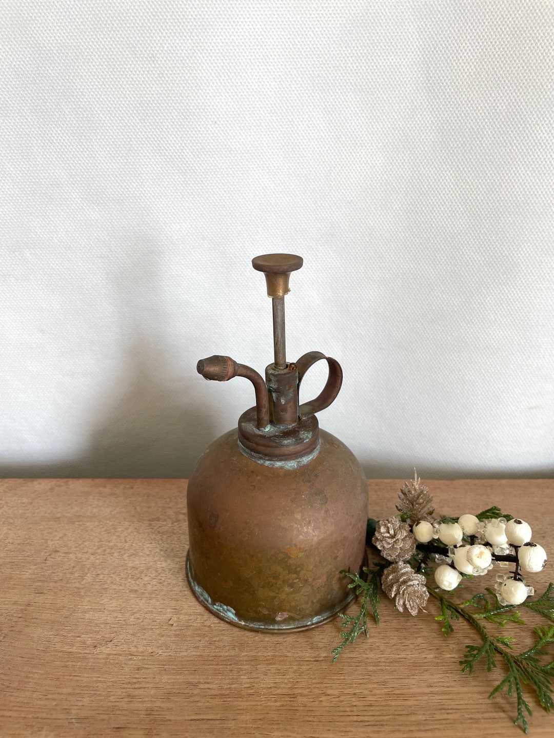 Plant Mister, Vintage Brass Mister, Copper, Gold Mister, Antique Decor ...