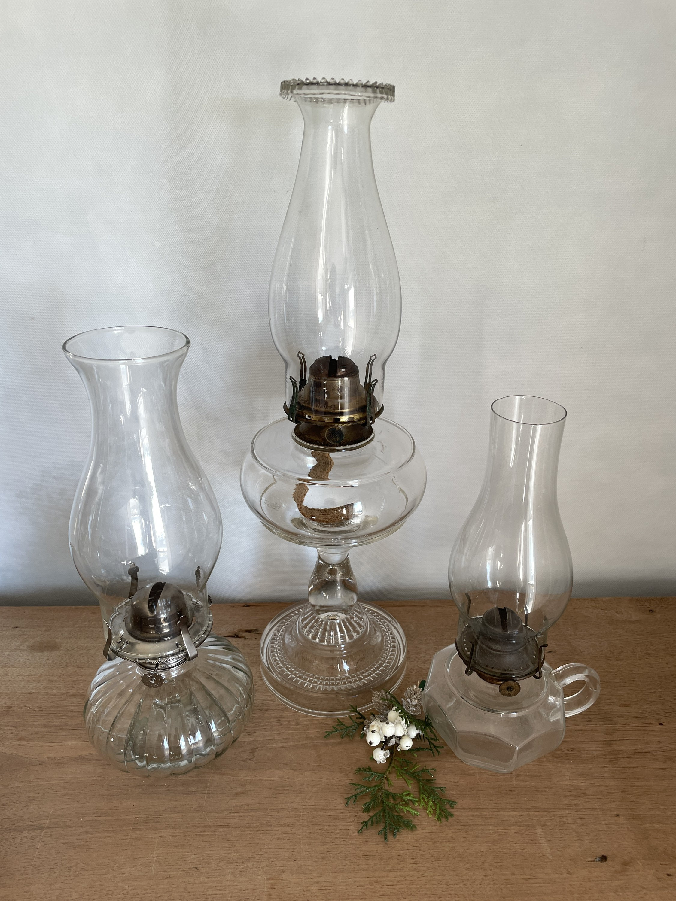 Oil Lamp Glass Oil Lamp Vintage Oil Lamp Vintage Lamp - Etsy