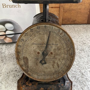 Kitchen Scale, Black Kitchen Scale, Vintage Kitchen Scale, Kitchen ...