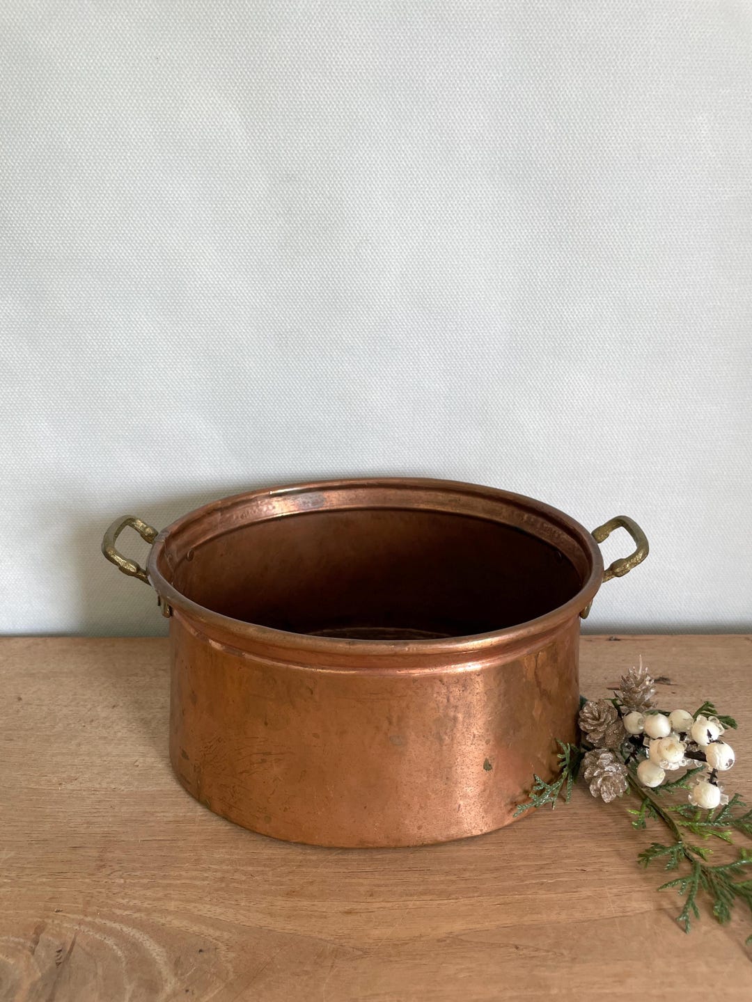 Copper Tray, Copper Bowl, Copper Planter, Vintage Copper, Antique ...