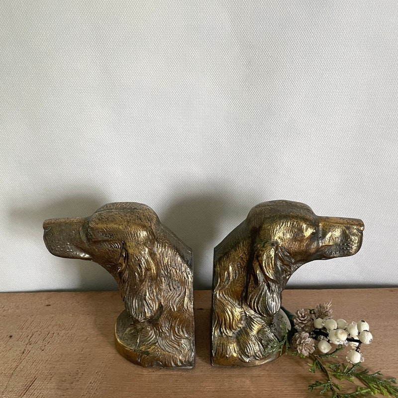 Brass Bookends - Etsy
