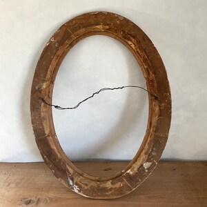 Round Ornate Gold Frame Wood Frame Gold Painting Frame Wall Hanging ...