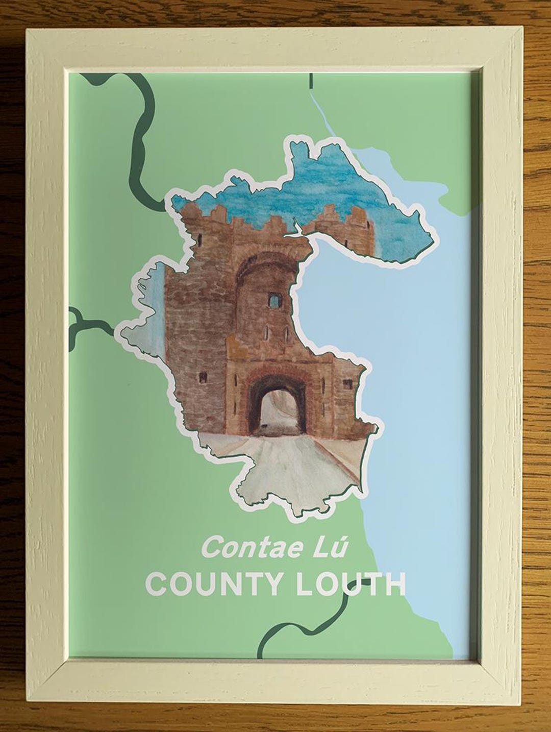 County Louth Art Print | St Lawrence Gate, Ireland Wall Decor - Etsy