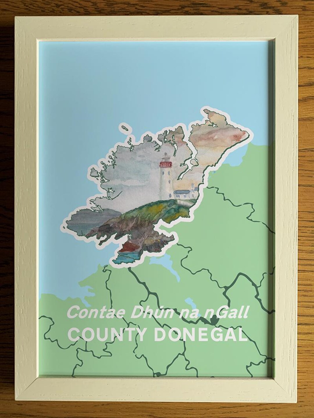Fanad Head Lighthouse Art Print | County Donegal, Ireland - Etsy