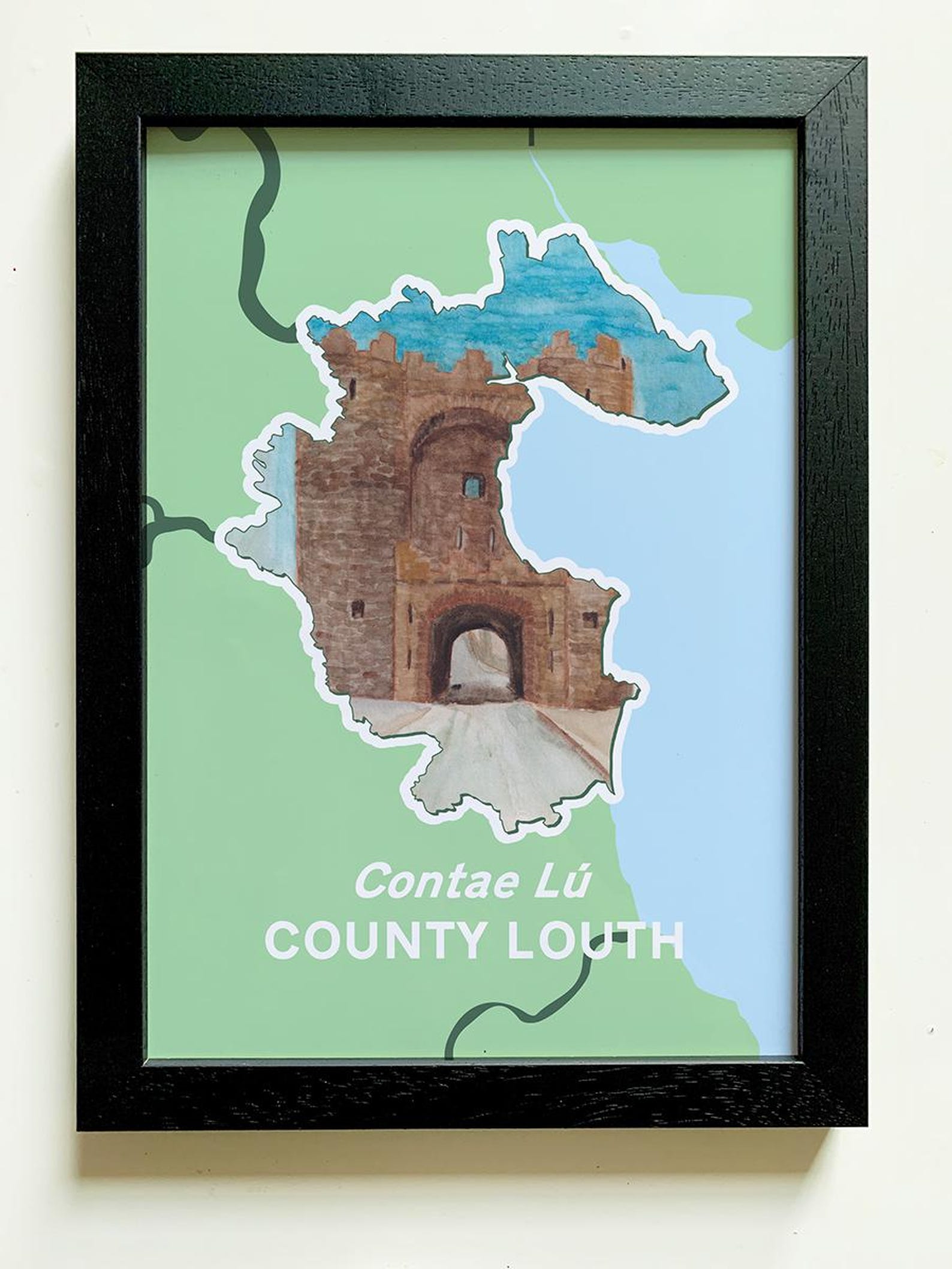 County Louth Art Print | St Lawrence Gate, Ireland Wall Decor - Etsy