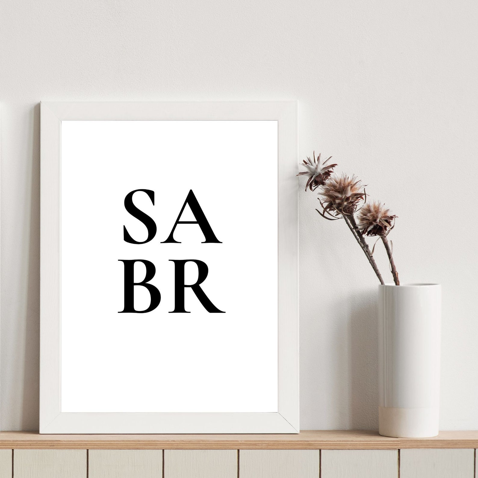 SABR Arabic Art Print. Sabr Arabic Printable Wall Art. Islamic Wall Art ...