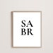 SABR Arabic Art Print. Sabr Arabic Printable Wall Art. Islamic Wall Art ...