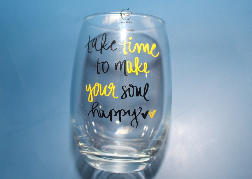 Motivational Quotes Glass, Wine Shot Glass, Whiskey Drinking Glass, Ice ...