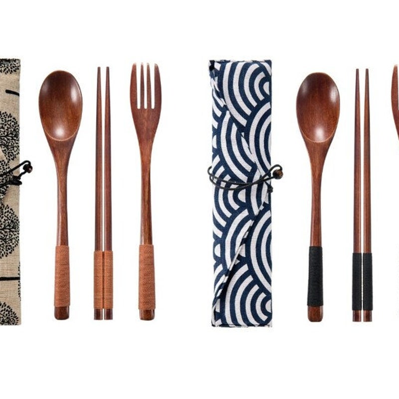 Spoon Fork Chopsticks Set - Etsy