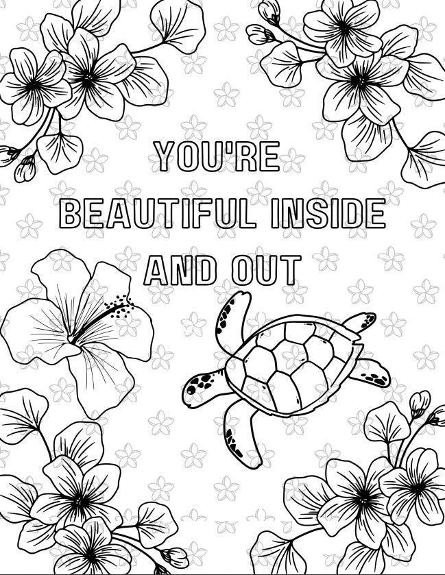 Inspirational Colouring Pages Motivational Colouring Pages 18 Unique ...