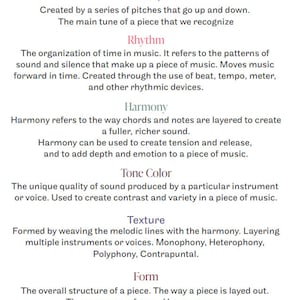 Music Theory Poster Bundle: Clefs, Intervals, Circle of Fifths (digital ...