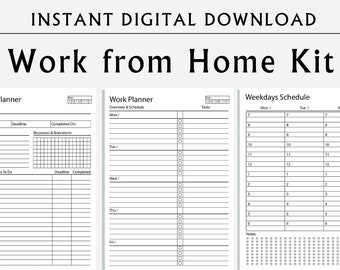 Project Management Template Daily to Do List Project Planner - Etsy