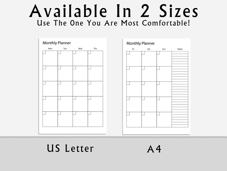 Buy Work From Home Printable, Daily, Monthly Planner, Project Planner ...