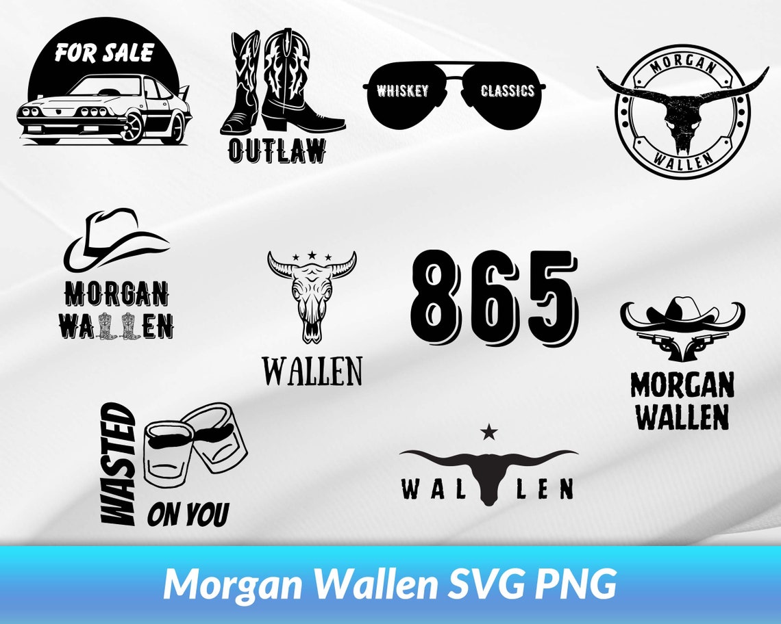 Morgan Wallen Svg, Morgan Wallen Png, Svg Files for Cricut, Morgan ...
