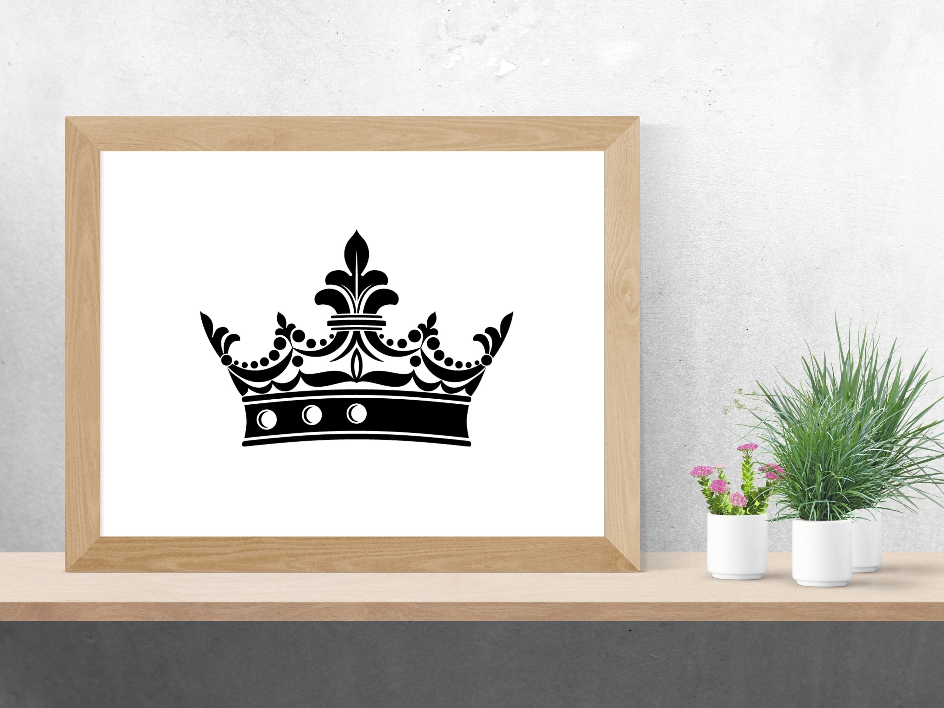Royal Crown SVG File, King Crown SVG, Queen Crown SVG, Princess Tiara ...