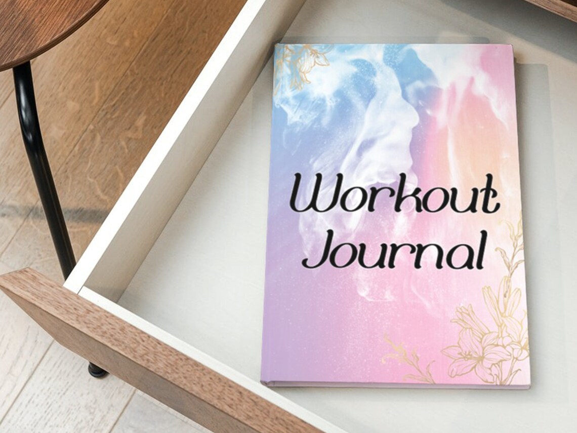 Workout Journal Printable Minimalist Editable 8 Pages Workout - Etsy
