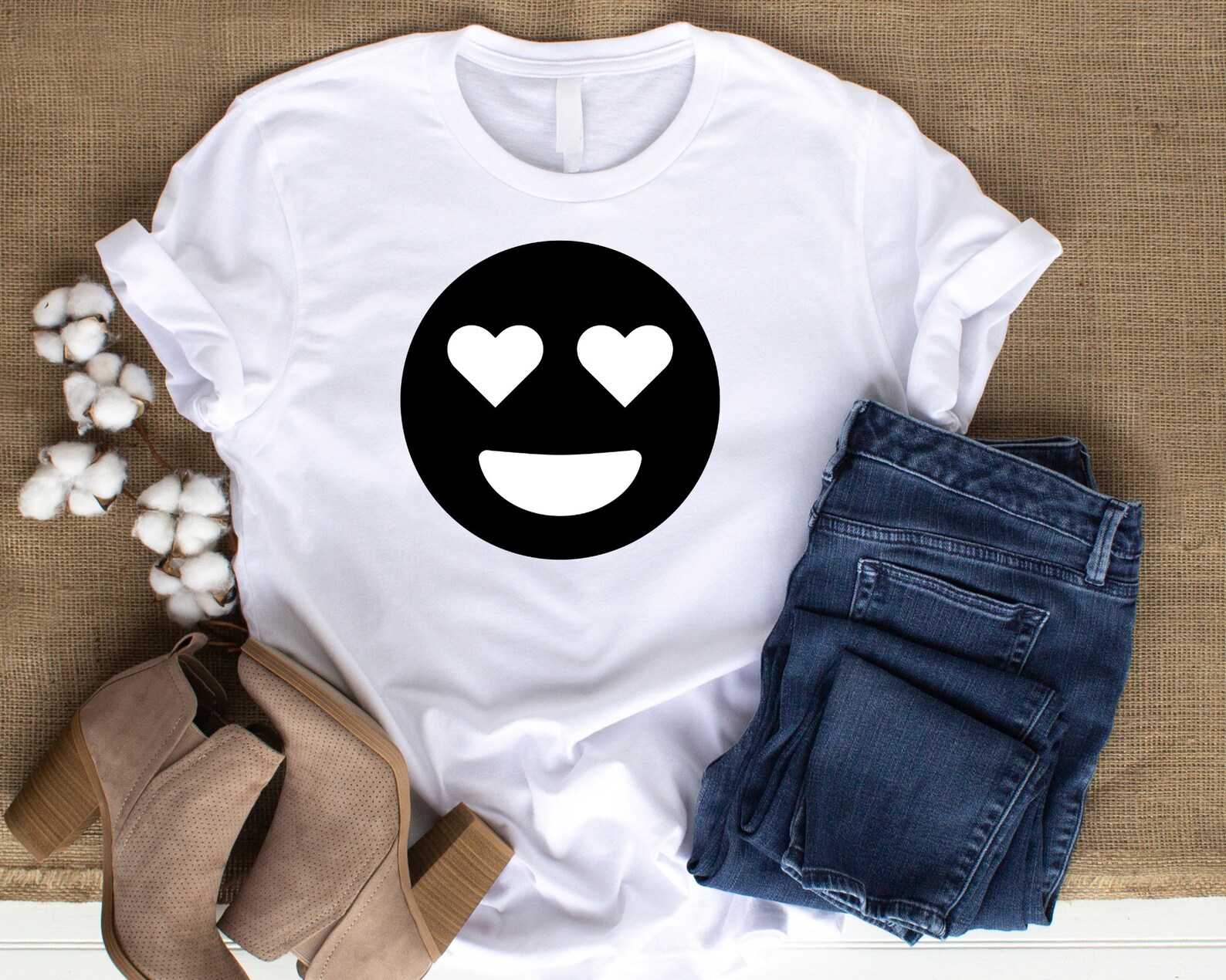 Happy Faces Svg Bundle, Heart Happy Face Svg, Smiley, Drippy Smile Svg ...