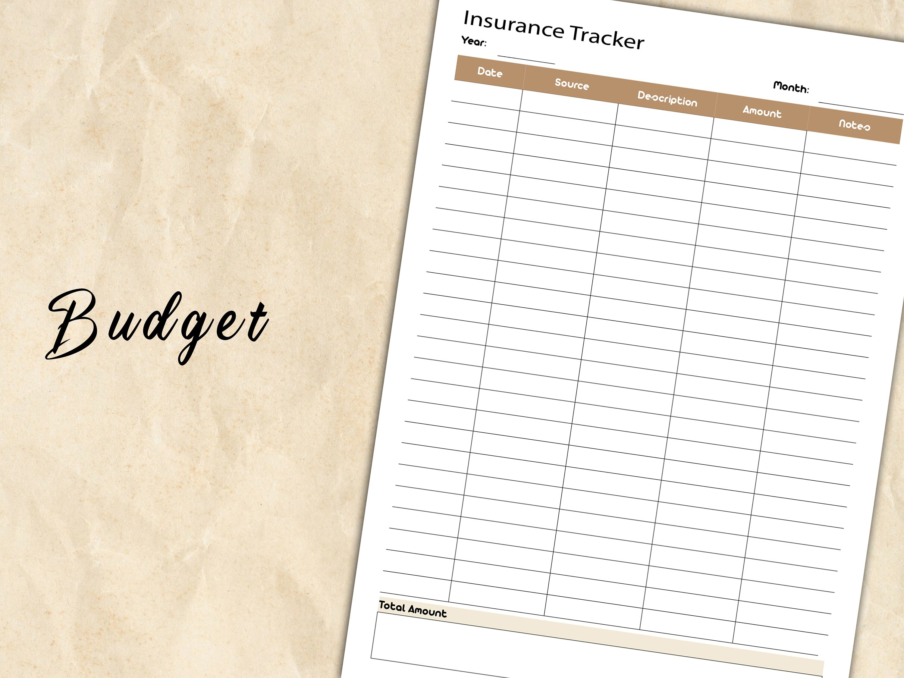 Editable Paycheck Budget Planner, Paycheck Budget Overview Template ...