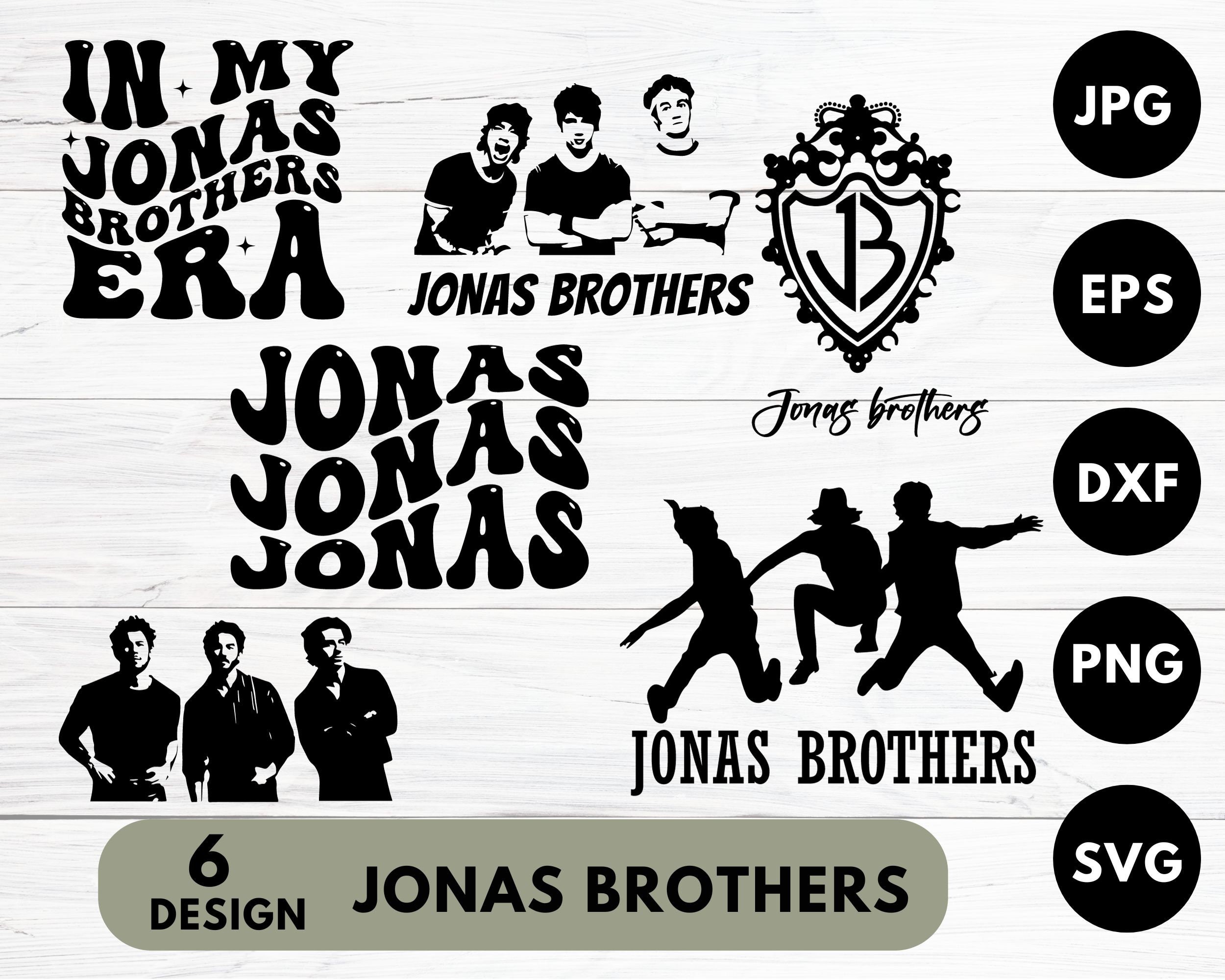 Jonas Brothers SVG Bundle, Jonas Retro 90'S, Concert 2023 Retro Gift ...