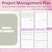 Project Management Template, Daily to Do List Project Planner, Office ...