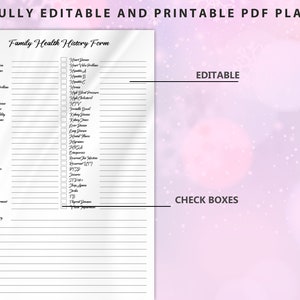 Comprehensive Medical History Form, Your Health Your Story, Medical ...