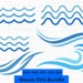 Dynamic Waves SVG Bundle, Wave Svg Bundle, Wave Png Bundle, Digital Cut ...