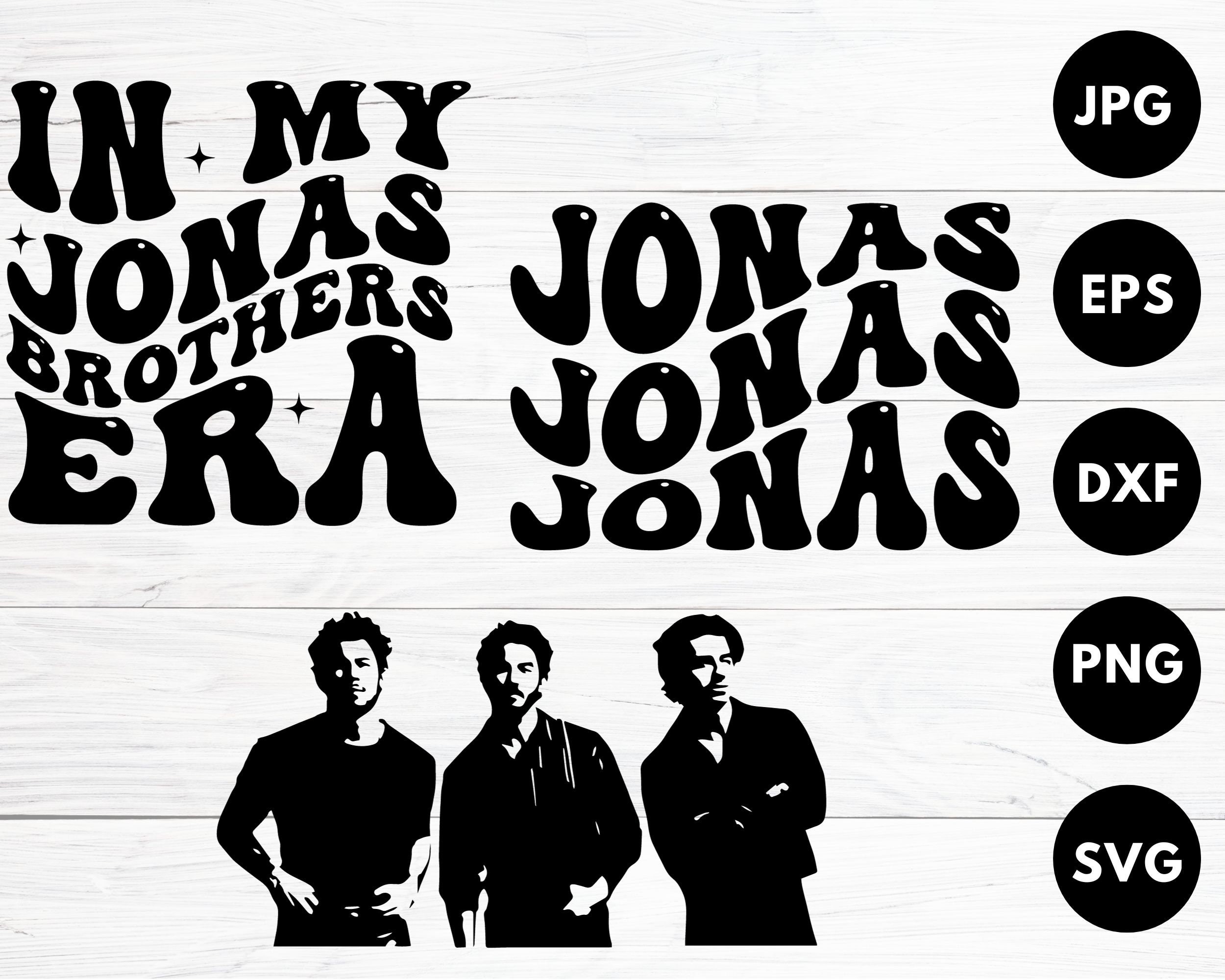 Jonas Brothers SVG Bundle, Jonas Retro 90'S, Concert 2023 Retro Gift ...