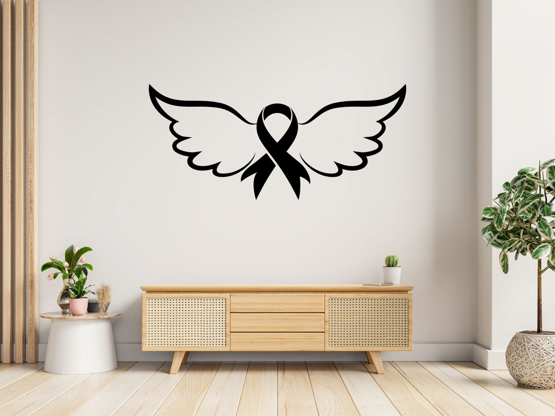 Cancer Ribbon SVG Bundle, Cancer Awareness Ribbon Svg , Cancer Ribbon ...
