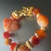 Custom Made Carnelian, Yanyuan, Fengshui Lucky Pixue, Peony Flower ...