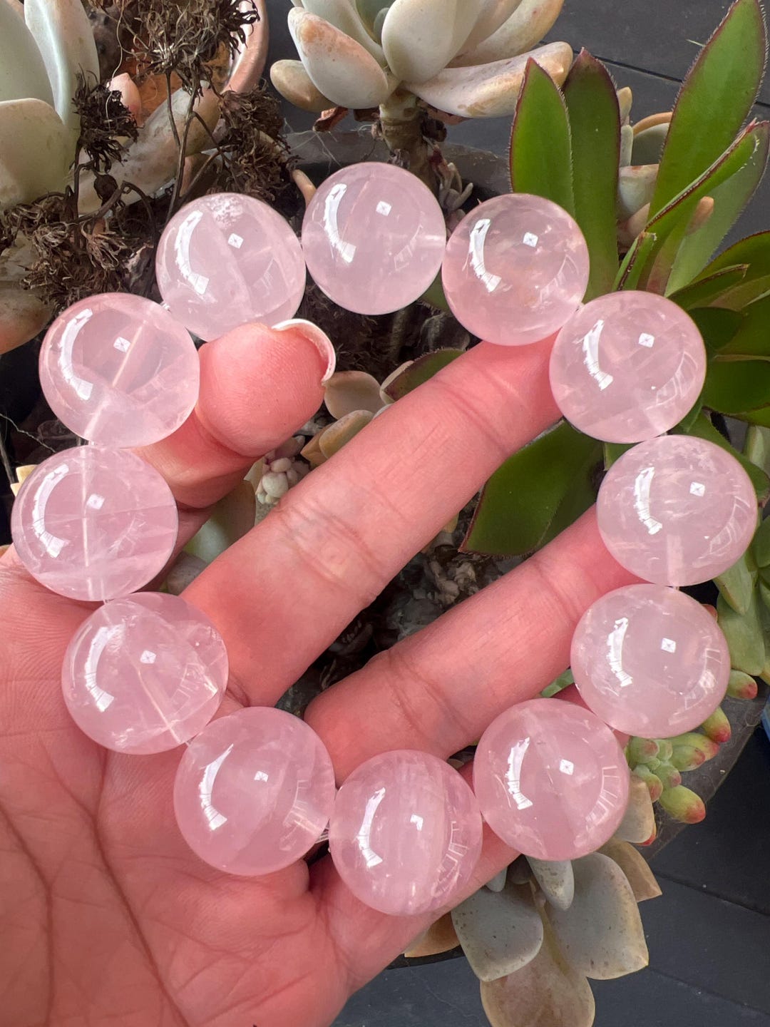 High Quality Natural Rose Quartz Star Flasher Crystal Gemstone Chunky ...
