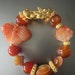 Custom Made Carnelian, Yanyuan, Fengshui Lucky Pixue, Peony Flower ...