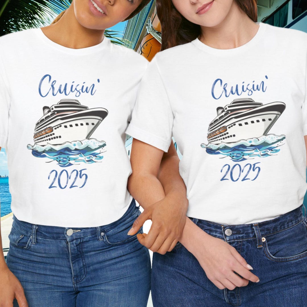 Cruisin' 2025 Cruise Ship Graphic Tee: Tropical Vacation Shirt - Etsy