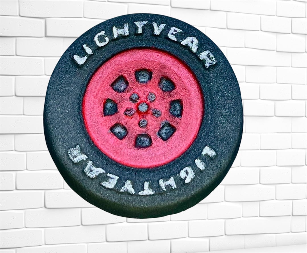 Lightyear Tyre From Cars Bath Bomb - Etsy