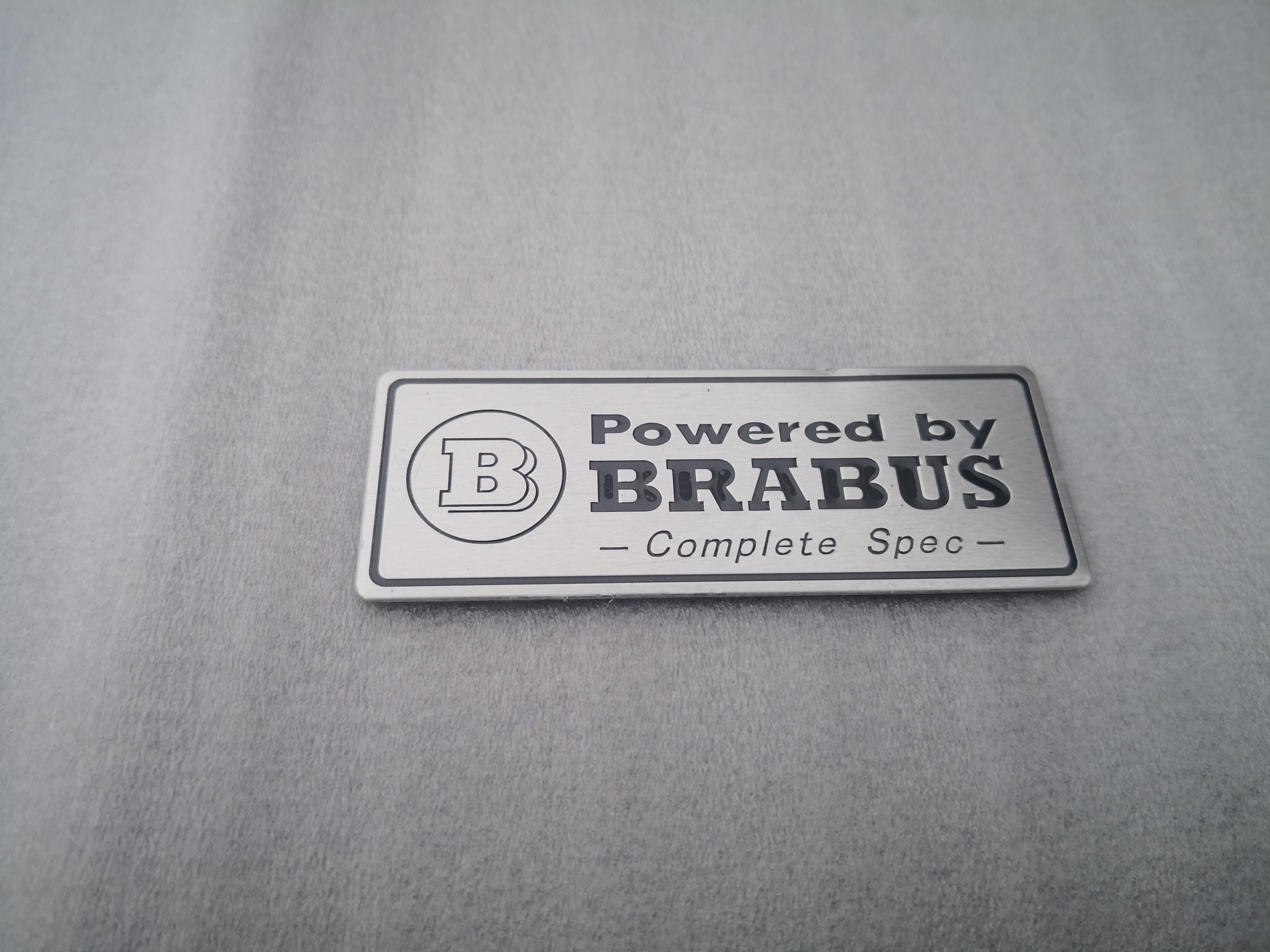 Brabus 3D Badge Emblem Decal Sticker Powered by Brabus Rear | Etsy UK