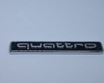 Black Quattro Badge - Etsy