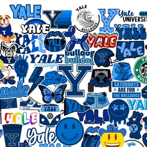 Yale Sticker Pack (choose Your Own!) - Etsy