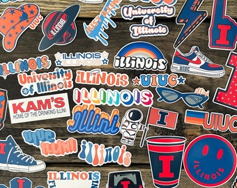 Uiuc Sticker - Etsy