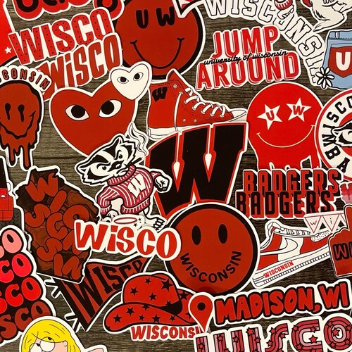 Wisconsin Sticker Pack choose Your Own - Etsy