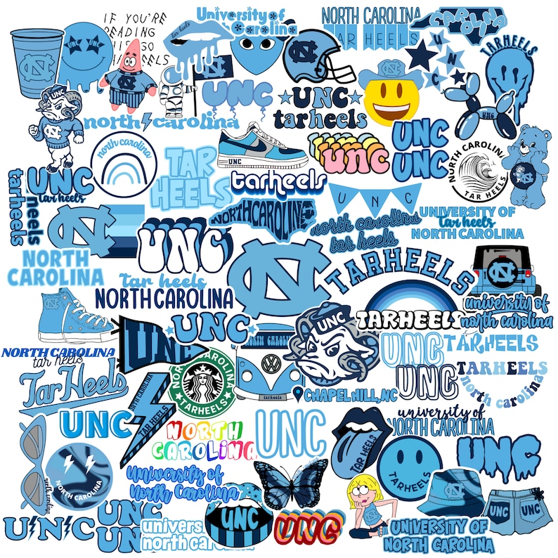 North Carolina Sticker Pack choose Your Own - Etsy