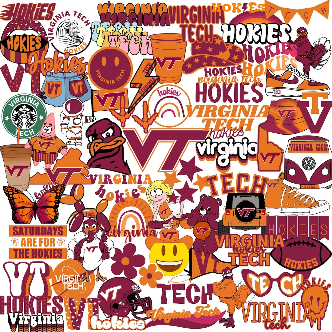 Virginia Tech Sticker Pack (choose Your Own!) - Etsy