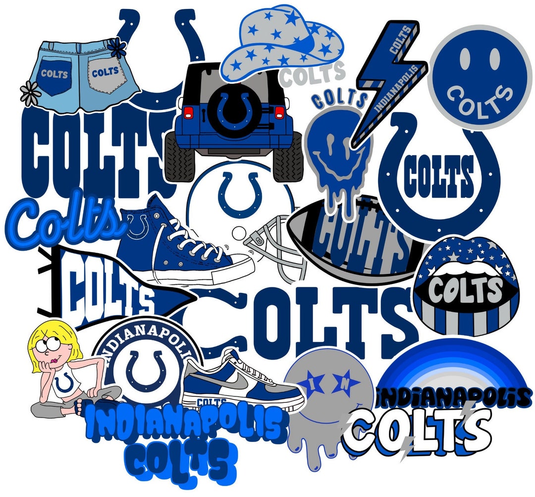 Indianapolis Colts Sticker Pack choose Your Own - Etsy
