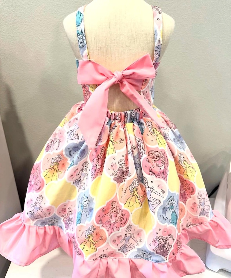 Handmade Princess Character Dress, Custom Toddler Party Costume - Etsy