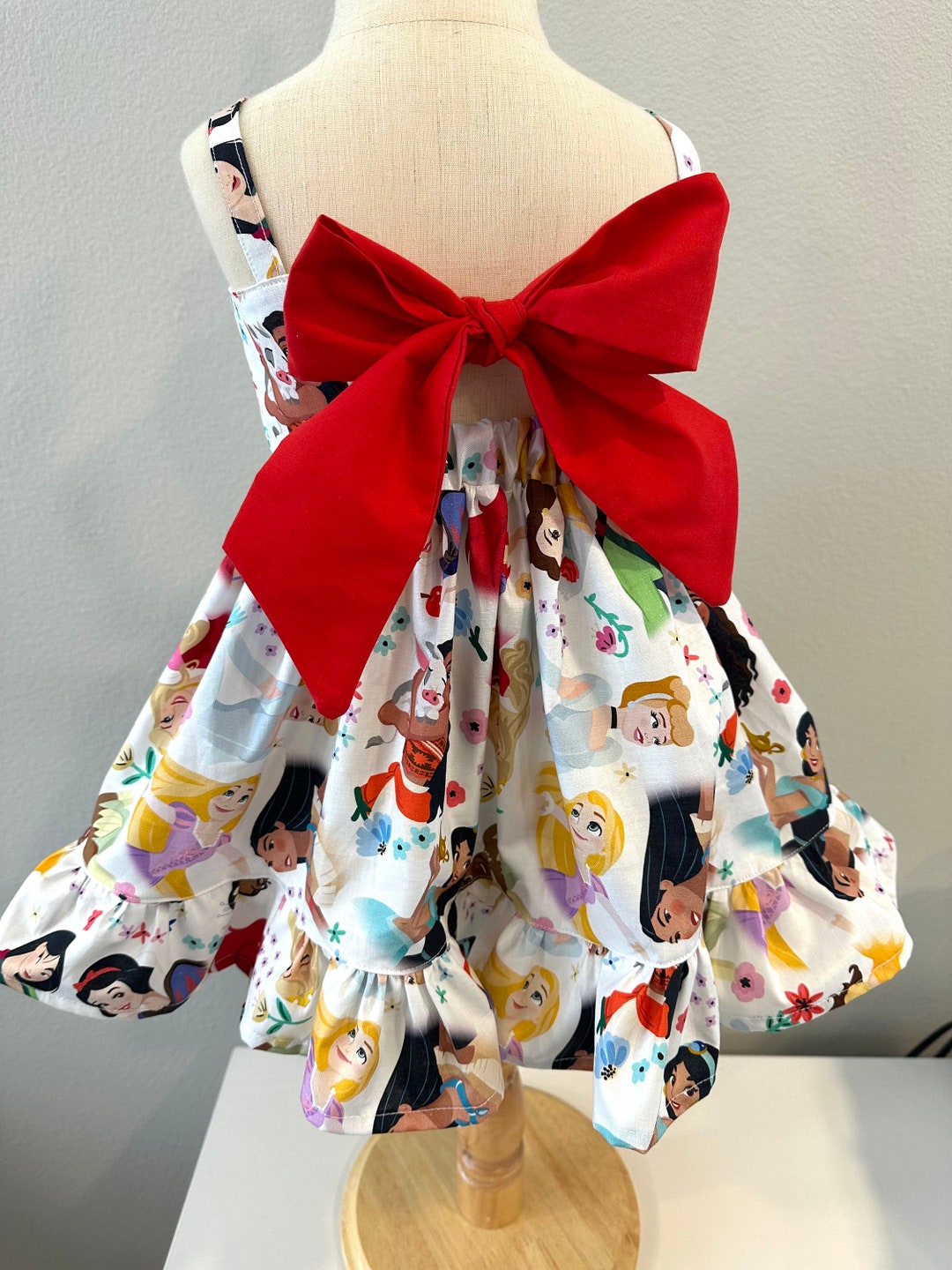 Handmade Princess Character Dress, Custom Toddler Party Costume - Etsy