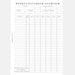 Minimal 5 Week Paycheck Planner | Weekly Paycheck Budget Template ...