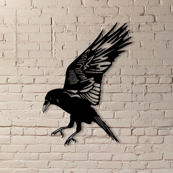 Raven Artwork - Etsy