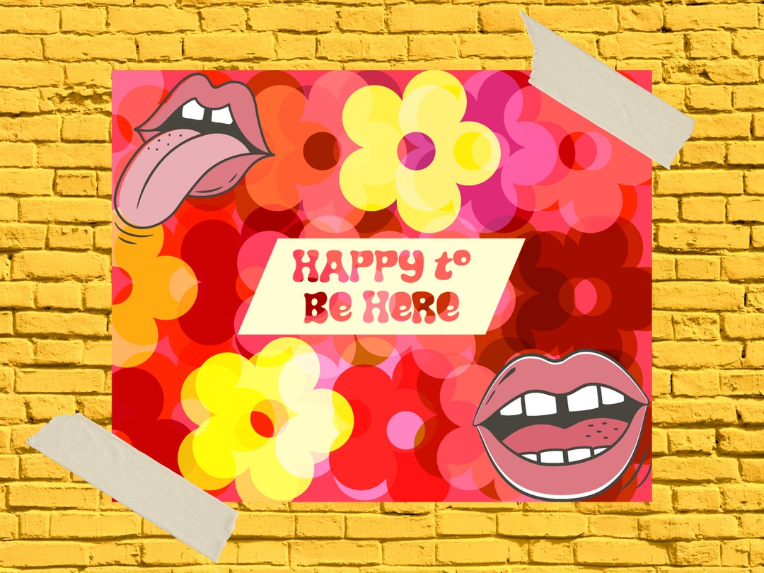 Flower Child Poster | Wall Art | - Etsy