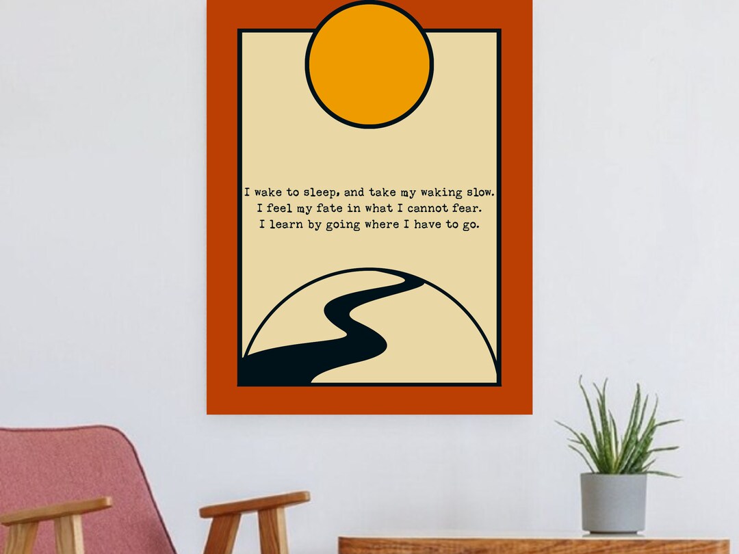 Roethke Print | Slaughterhouse Five | Kurt Vonnegut Print | Cool ...