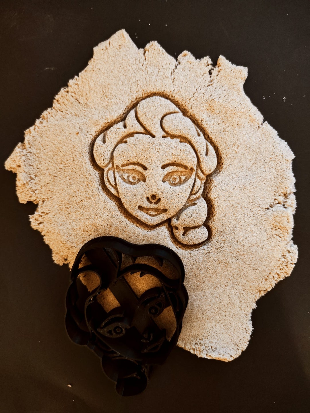 Elsa Frozen Cookie Cutter/cookie Cutter Biscuits Fondant - Etsy